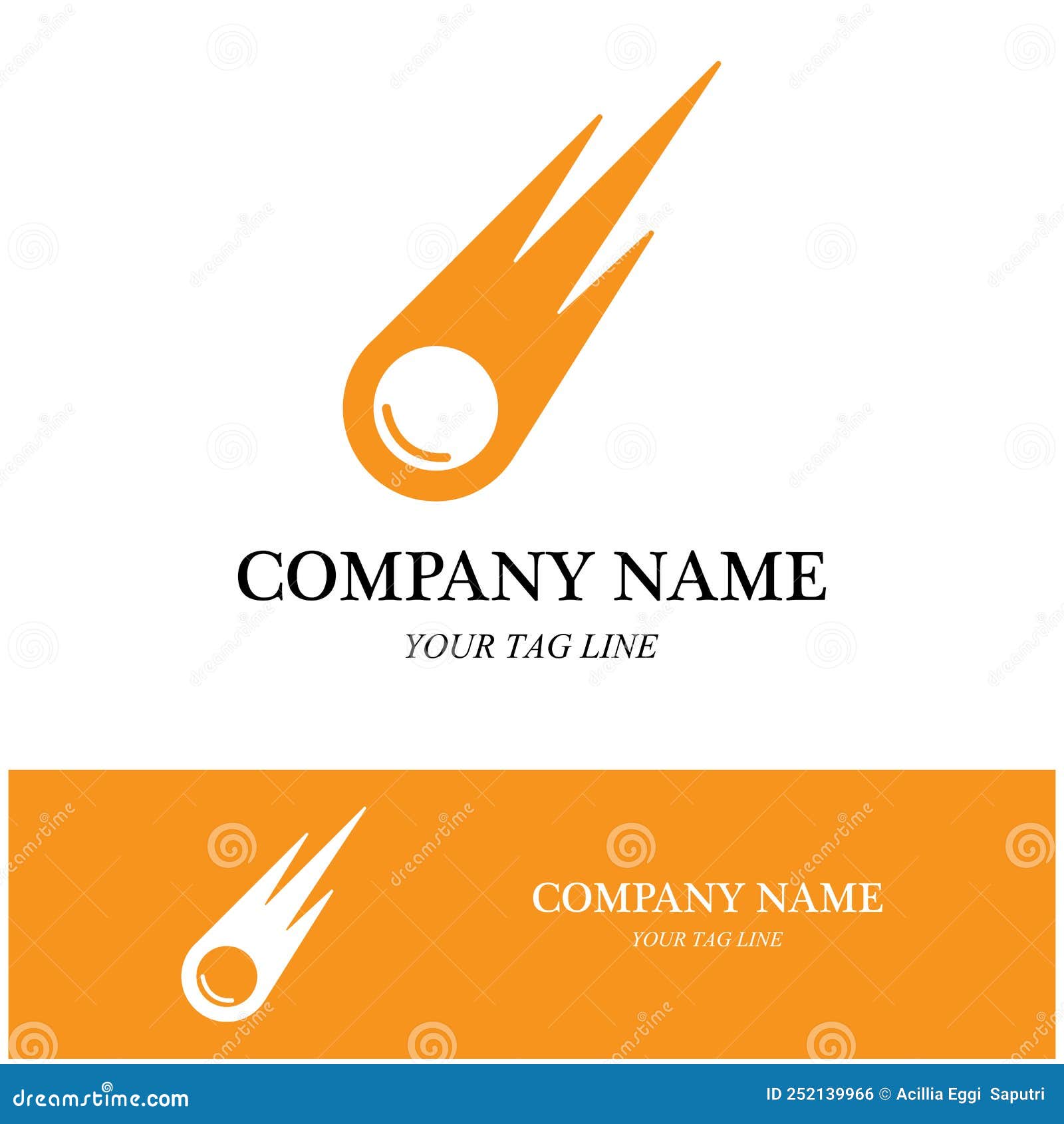 Meteor Logo and Symbol Vector Stock Illustration - Illustration of ...