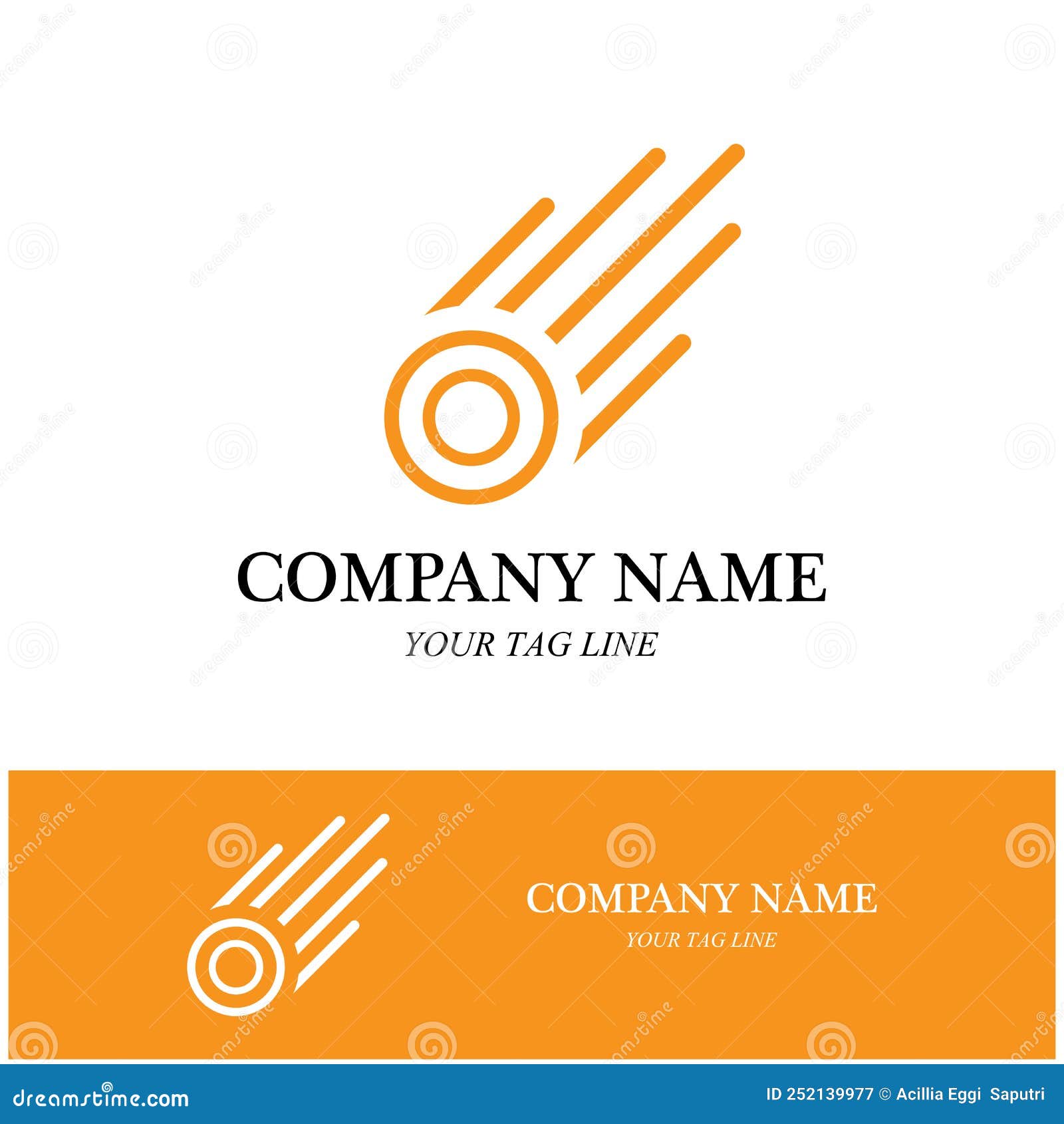 Meteor Logo and Symbol Vector Stock Illustration - Illustration of ...