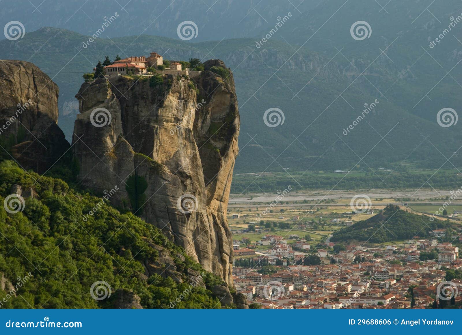 Meteora stock photo. Image of travel, church, priest - 29688606
