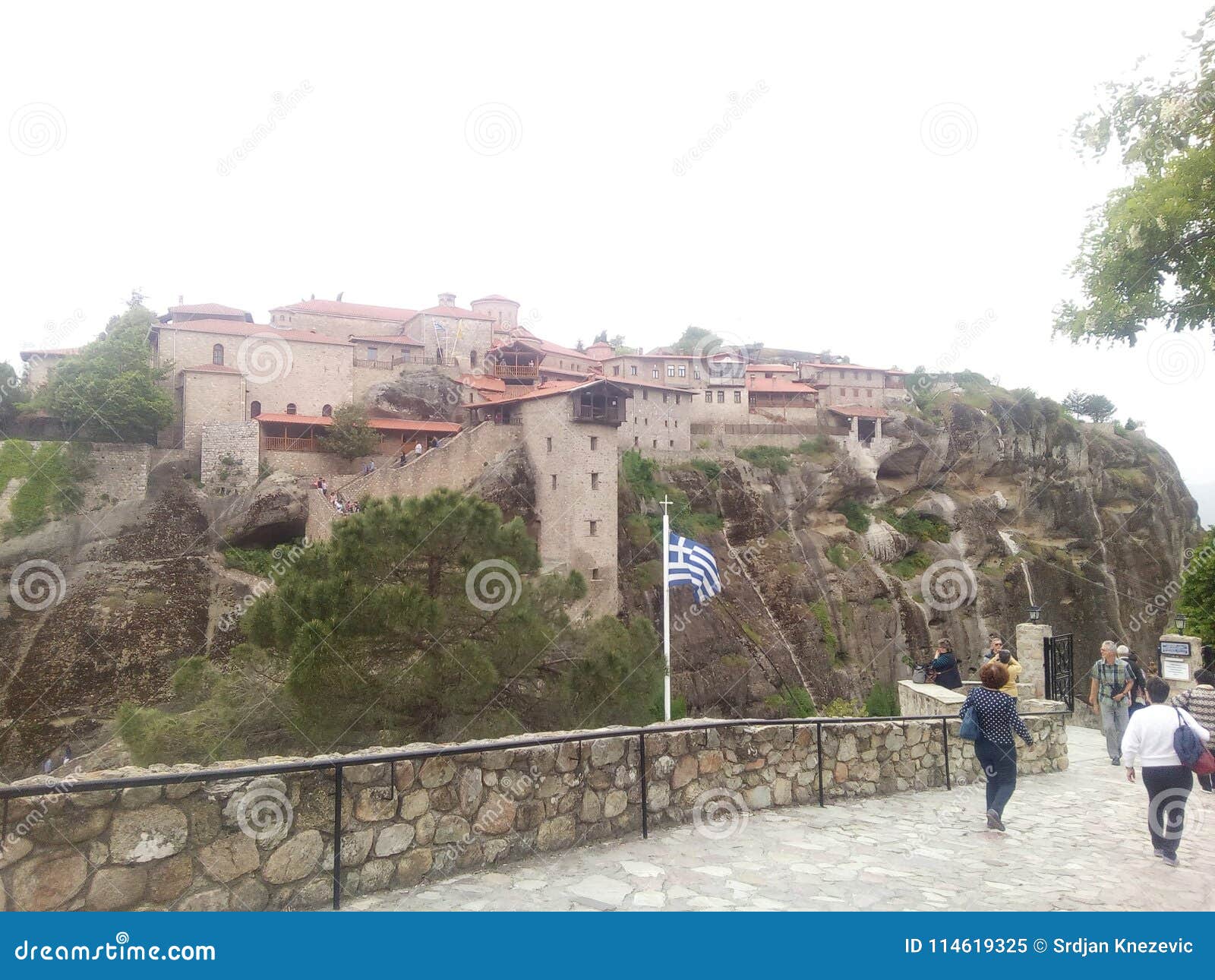 Meteora stock image. Image of grcka, vacation, holiday - 114619325