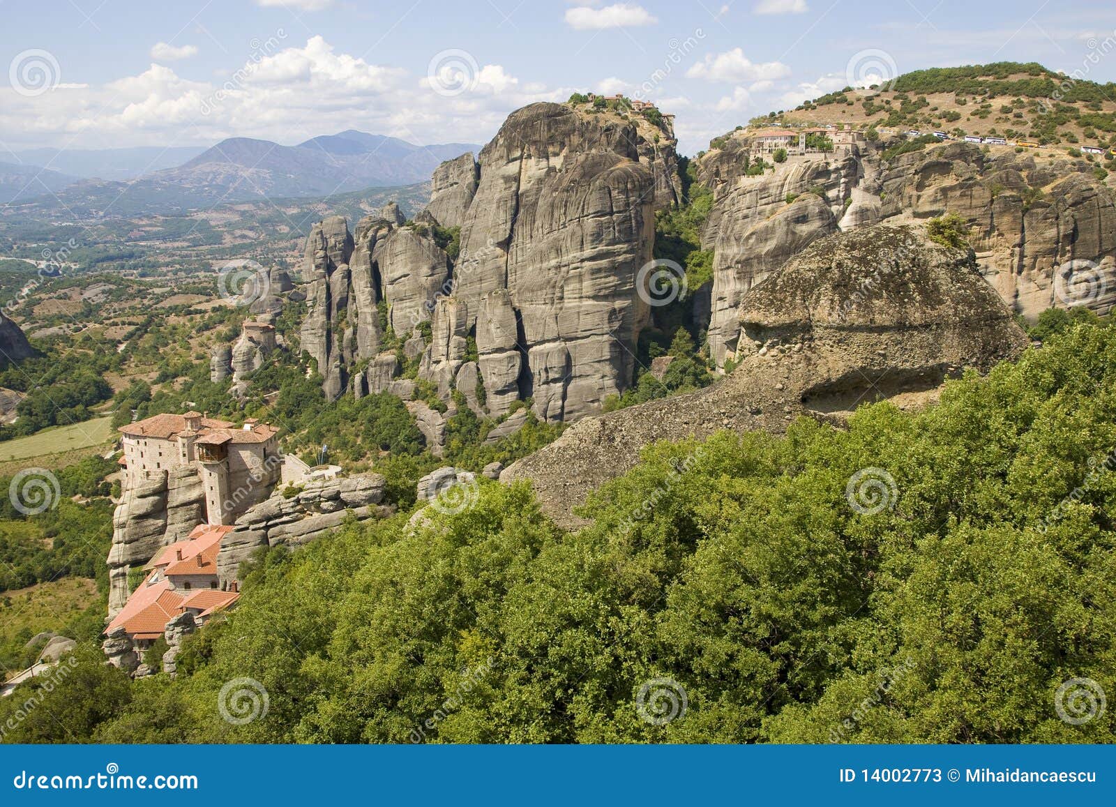 Meteora - Greece stock image. Image of greece, pillar - 14002773