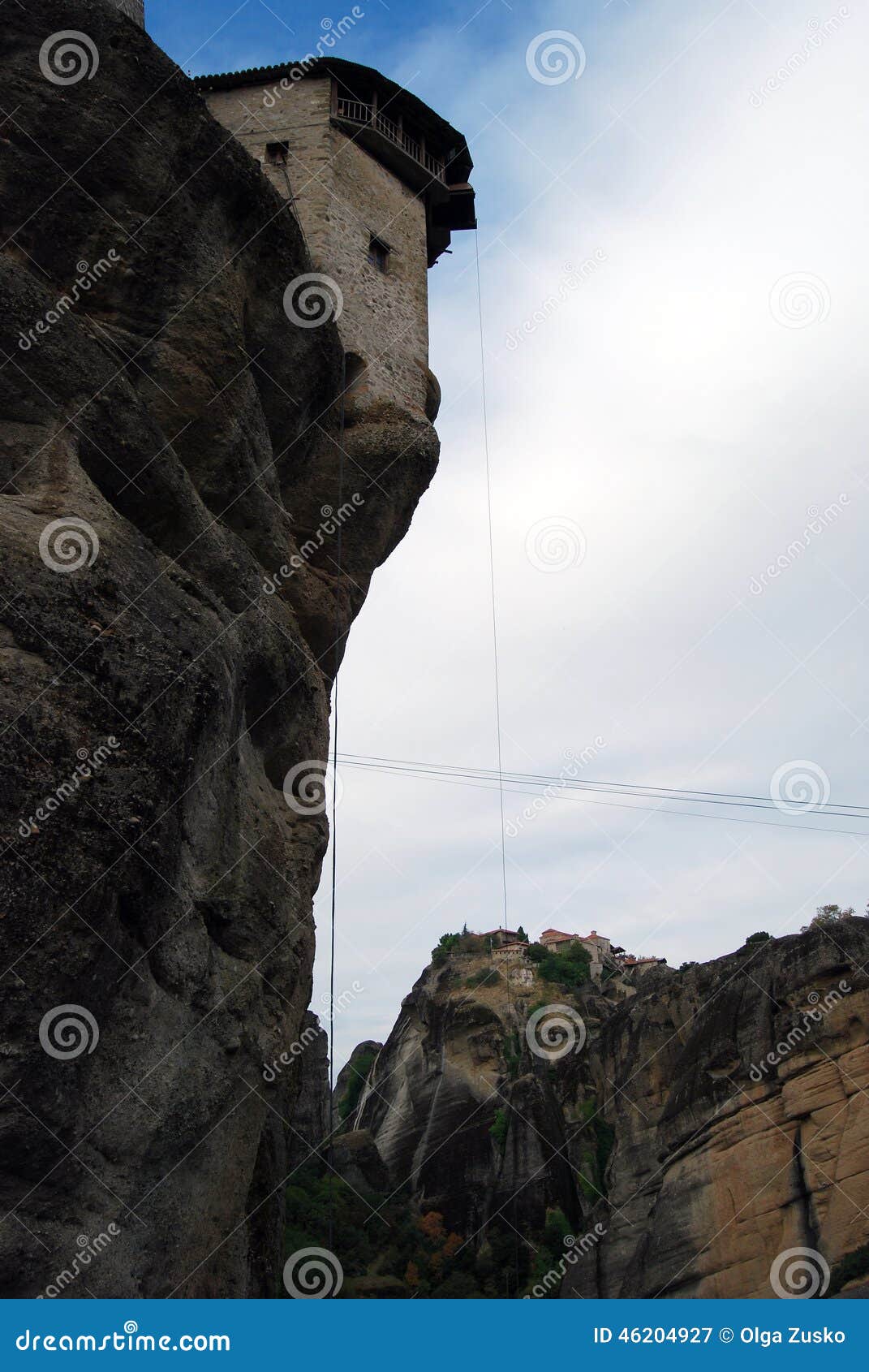 Meteora, Greece stock image. Image of cliff, monasteries - 46204927