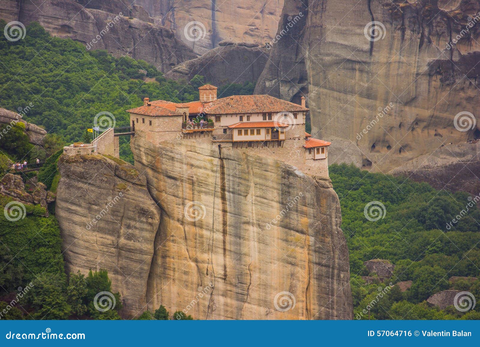 Meteora. Greece stock photo. Image of faith, greek, building - 57064716