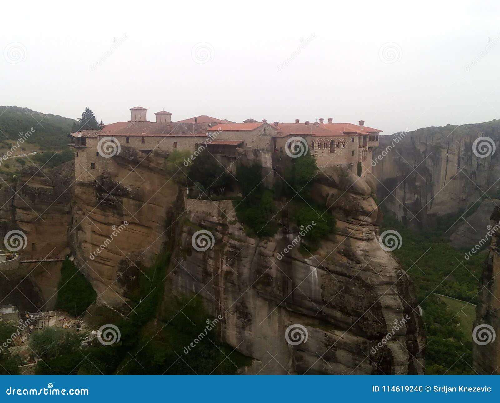 Meteora stock photo. Image of grcka, vacation, holiday - 114619240