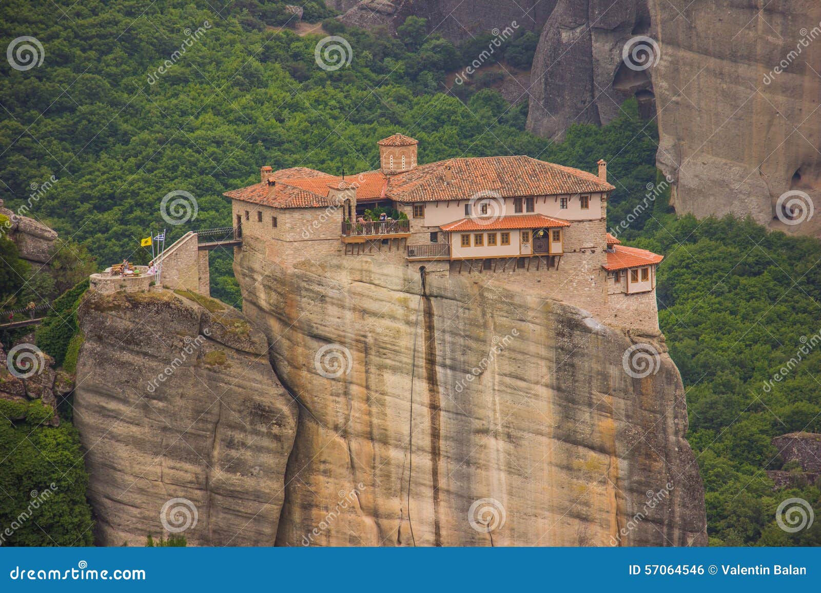 Meteora stock photo. Image of building, church, architecture - 57064546
