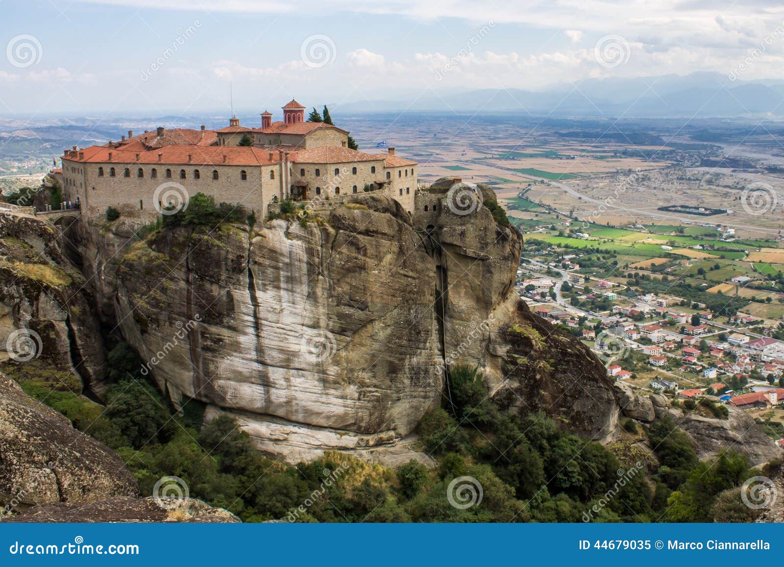 The Meteora stock image. Image of greece, attractions - 44679035