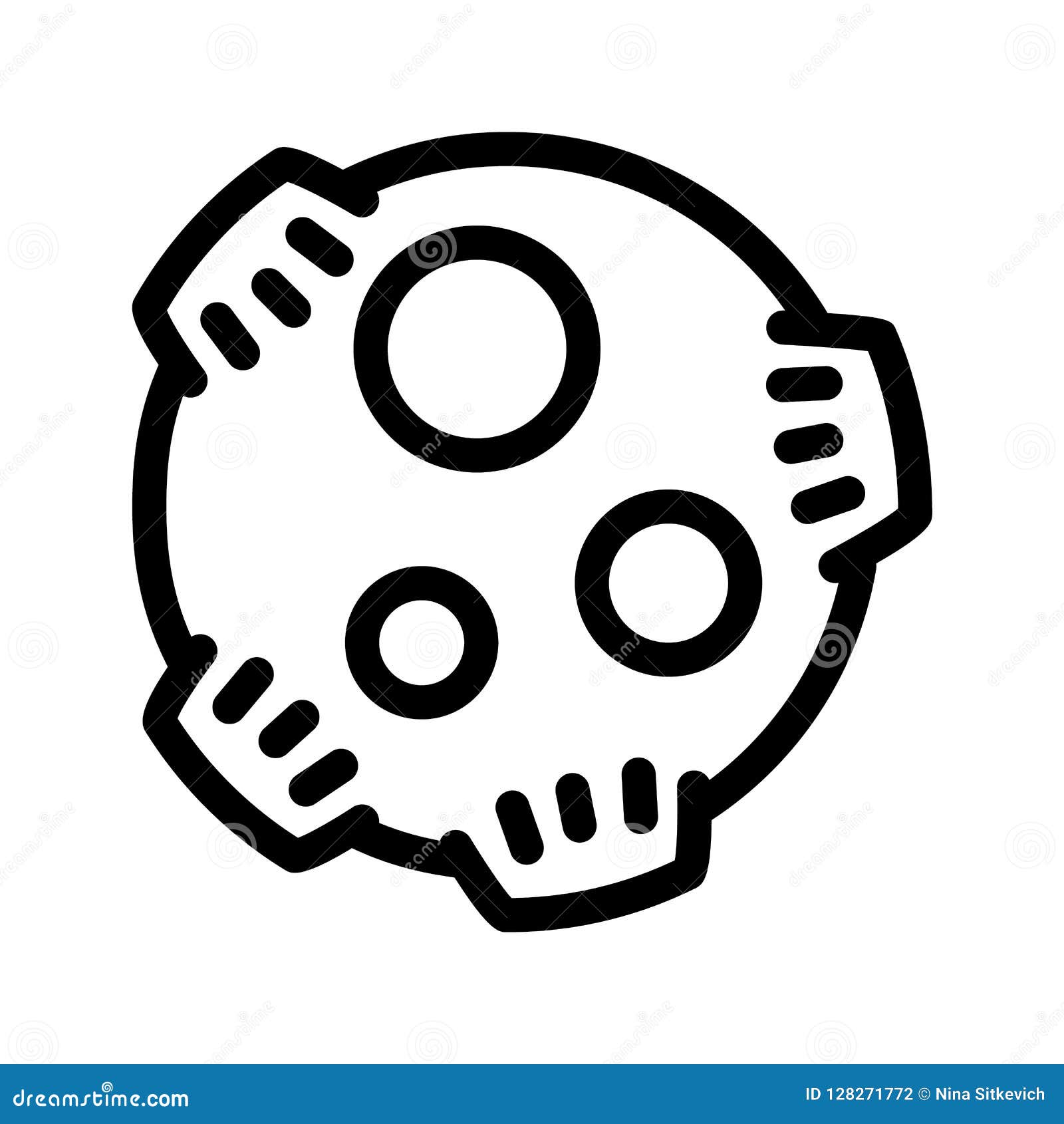 Meteorite Icon, Outline Style Stock Vector - Illustration of astronaut ... Meteorite Icon, Outline Style Stock Vector - Illustration of astronaut ...