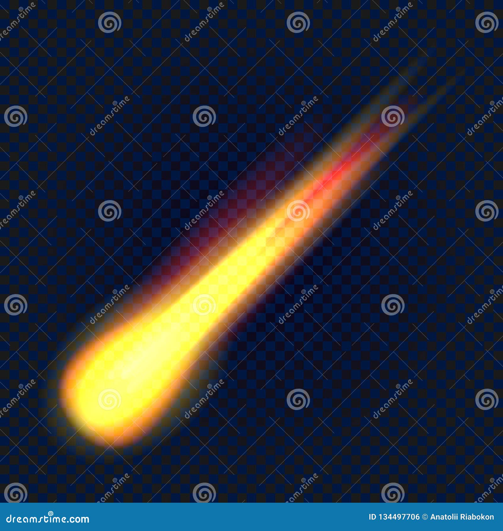 Meteorite Icon, Realistic Style Stock Vector - Illustration of design ...