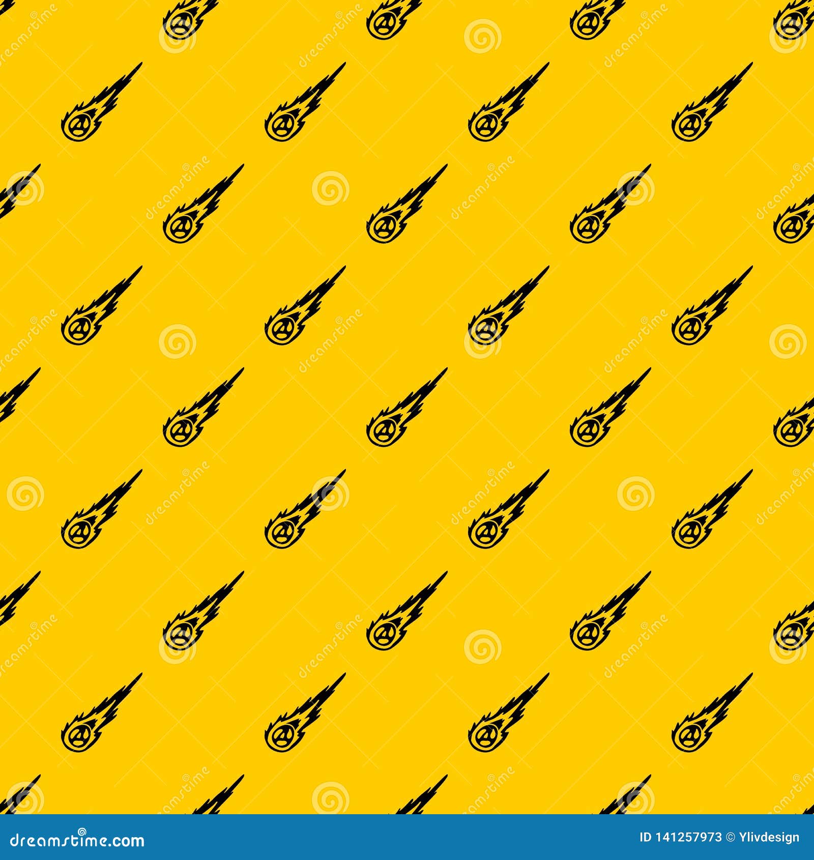 Meteorite pattern vector stock vector. Illustration of comic - 141257973