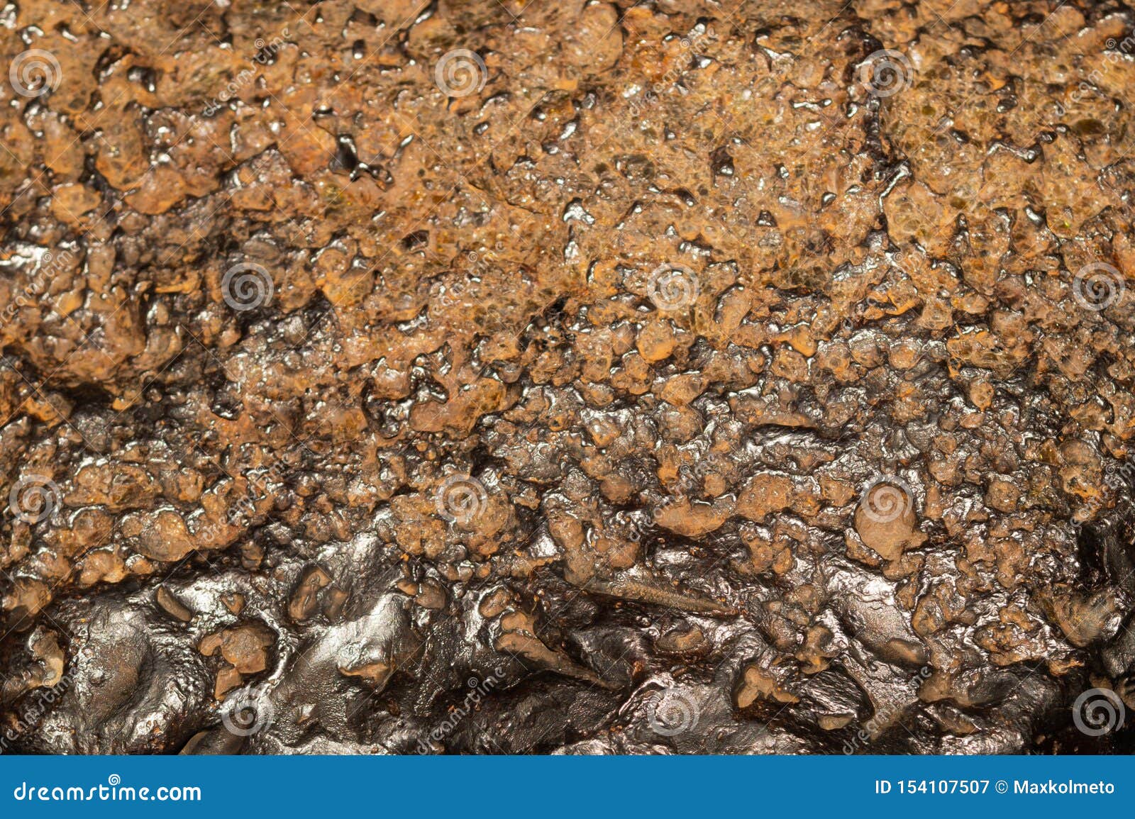 Meteorite Texture Background. Meteorite Surface Close Up Stock ...