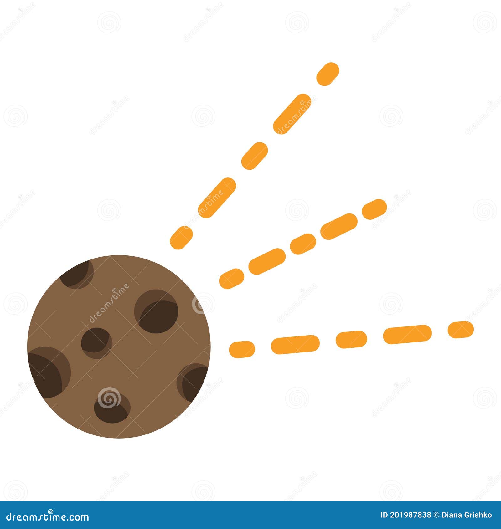 Meteorite Vector Illustration. Meteorite, Star and Planet, Space Icon ... Meteorite Vector Illustration. Meteorite, Star and Planet, Space Icon ...