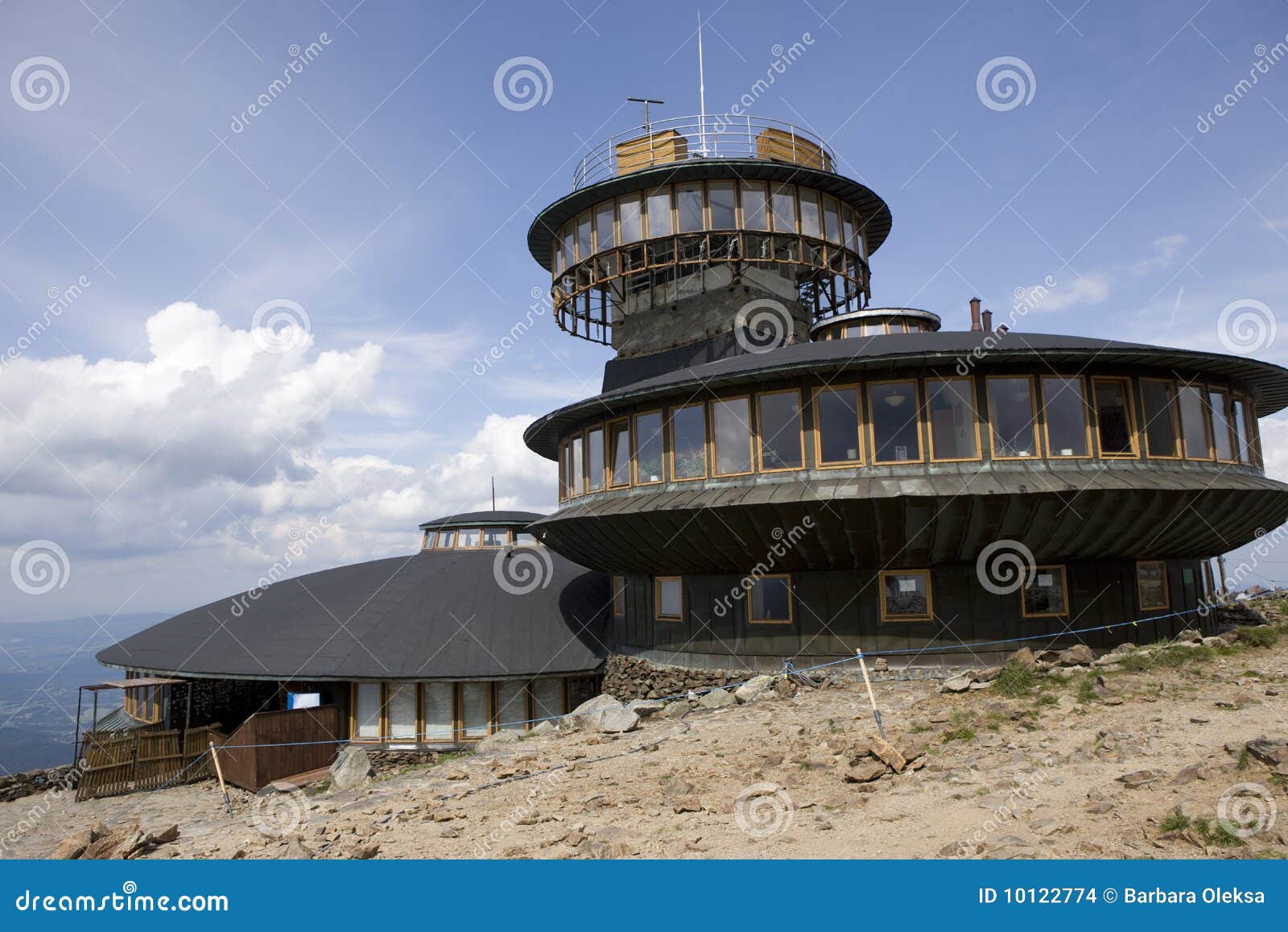 Meteorological observatory stock photo. Image of station - 10122774