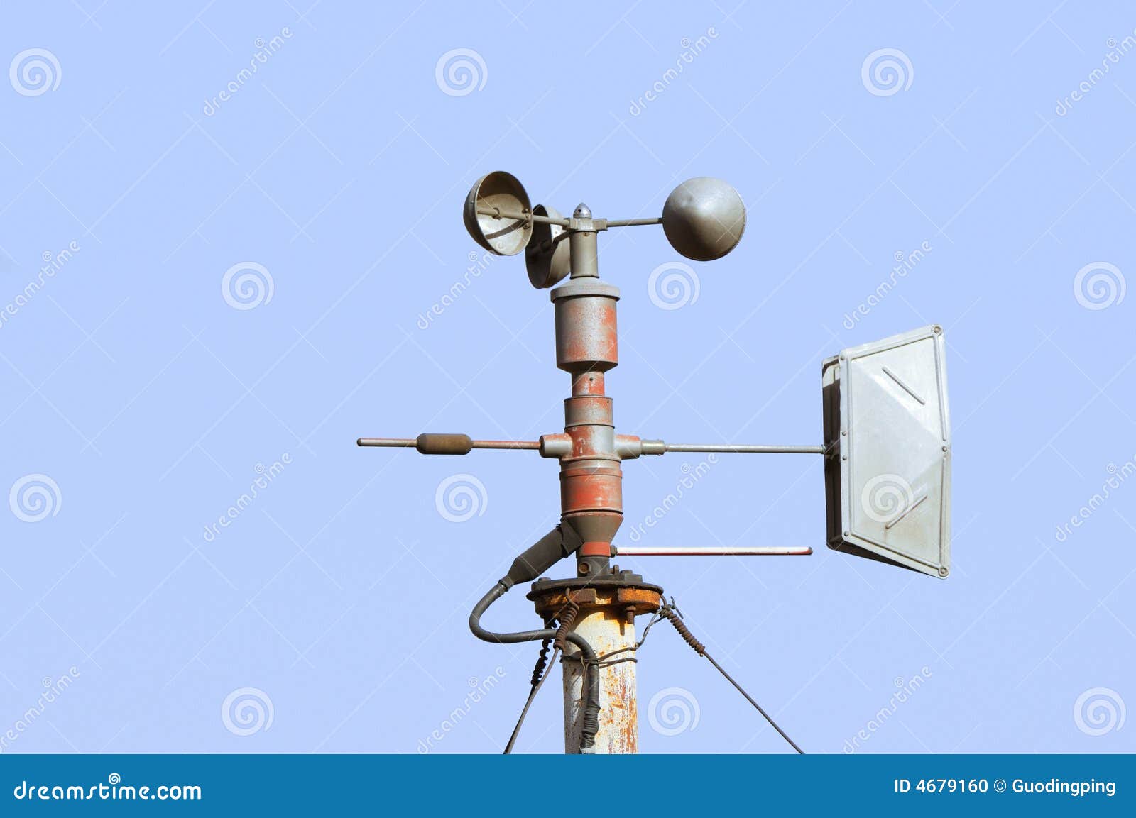 Meteorological sensors stock photo. Image of barometer - 4679160