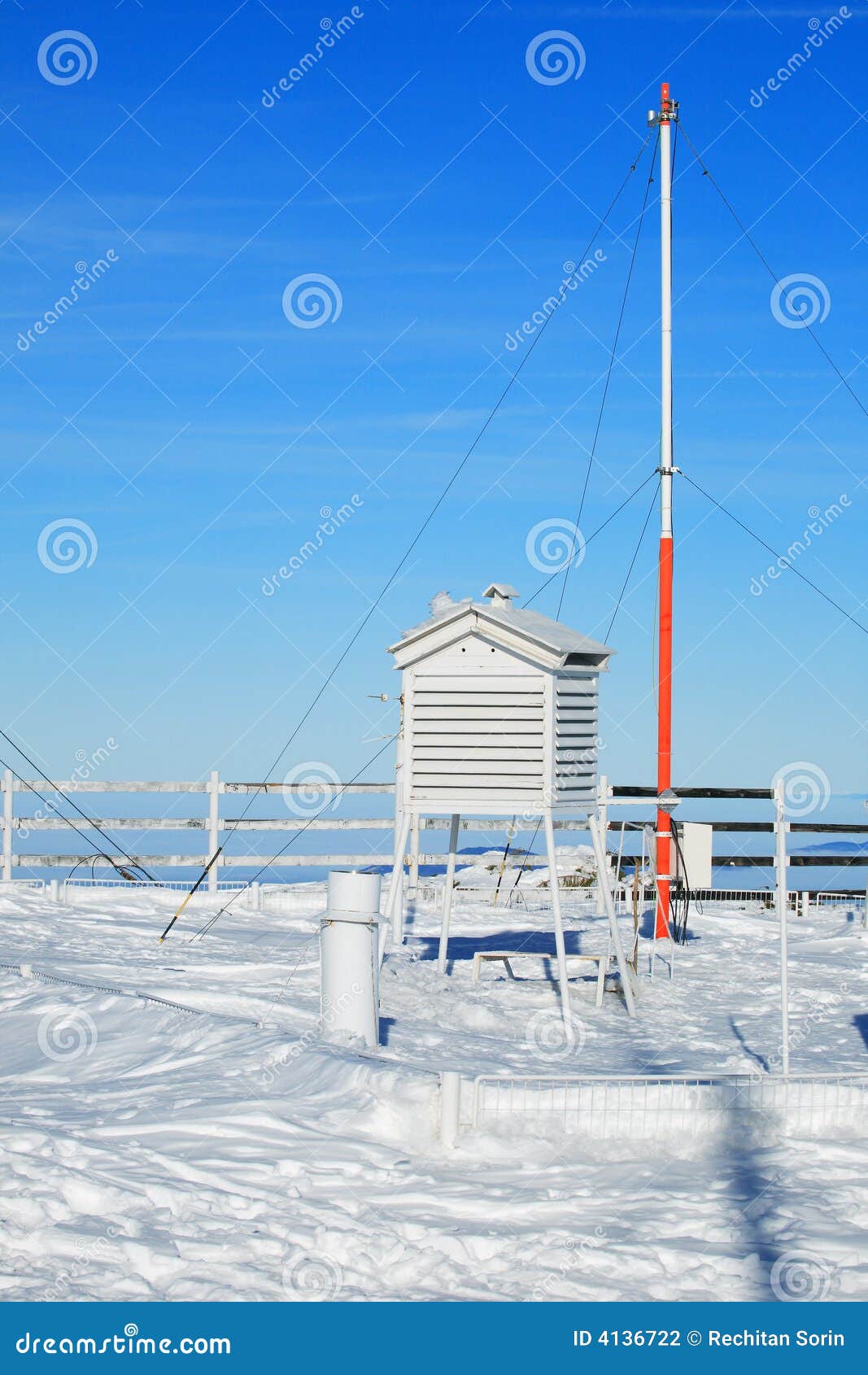 Meteorological Station stock photo. Image of weather, measurement - 4136722