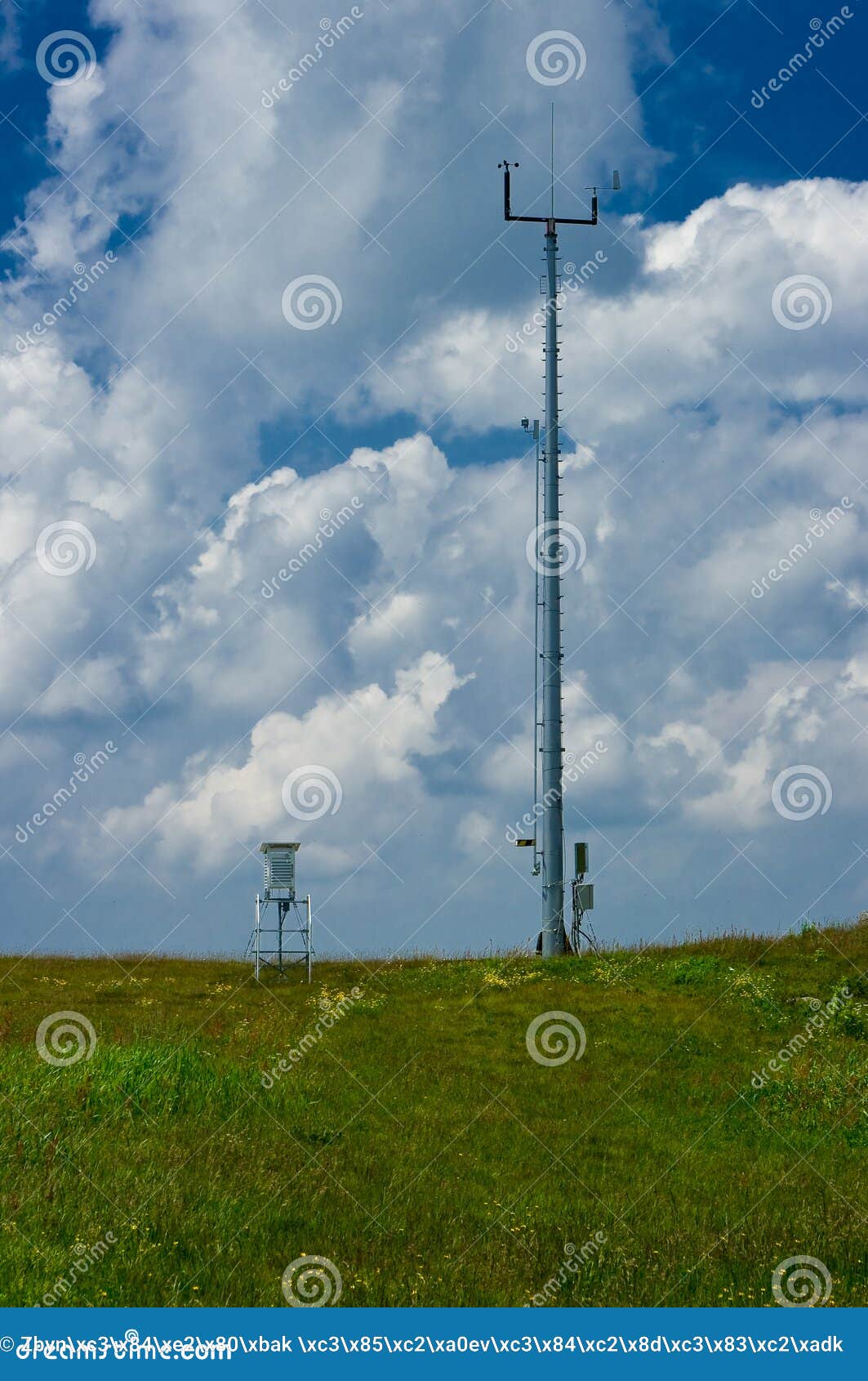 Meteorological stations. stock photo. Image of environment - 26783486