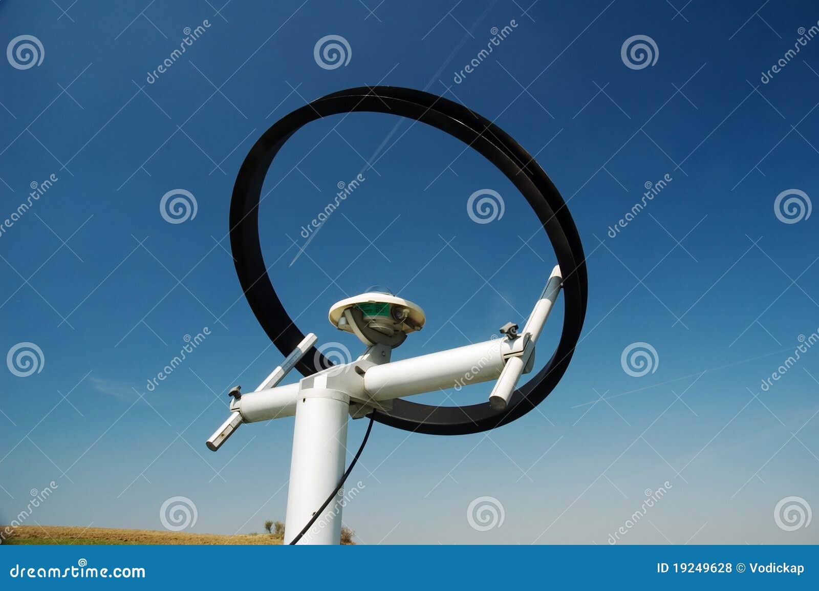 Meteorological Sun Radiation Sensor Stock Photo - Image of condition ...