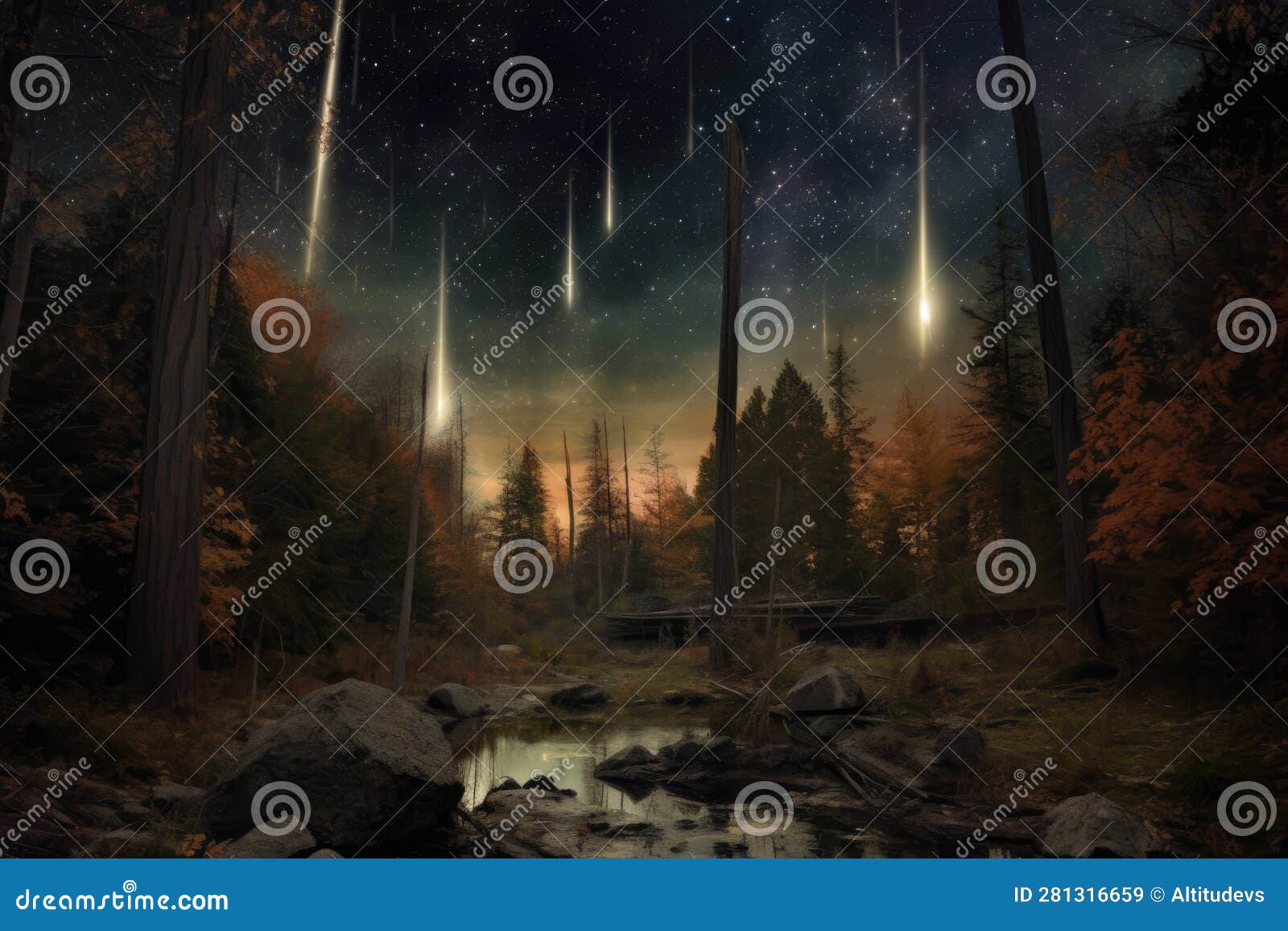 Celestial Glow Magha Nakshatra Royalty-Free Stock Image | CartoonDealer ...