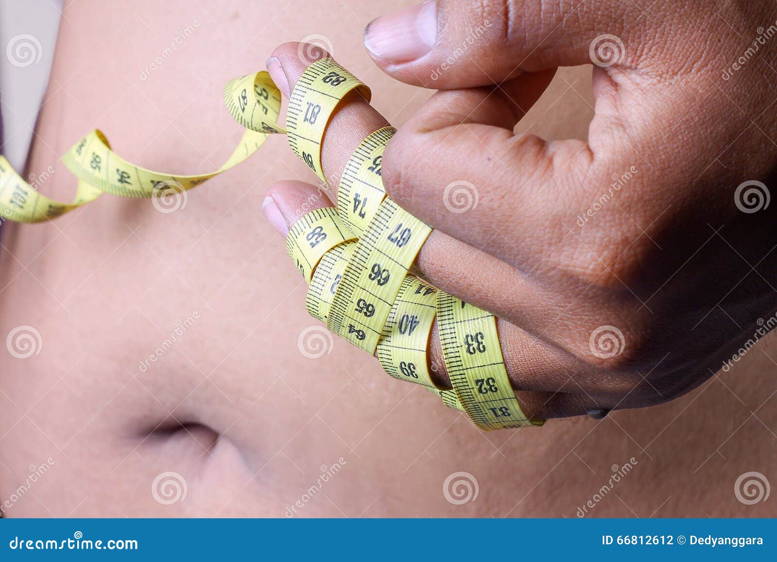 Meter Clothes. White Background and Abstract Stock Photo - Image of ...