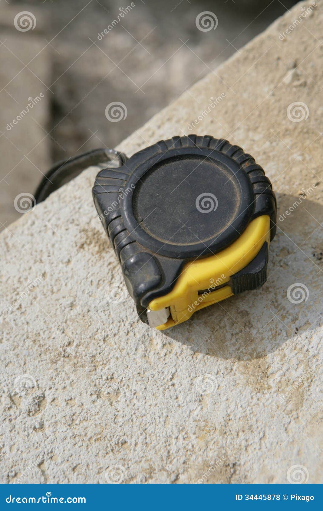 Meter stock photo. Image of worker, measuring, home, excavation - 34445878