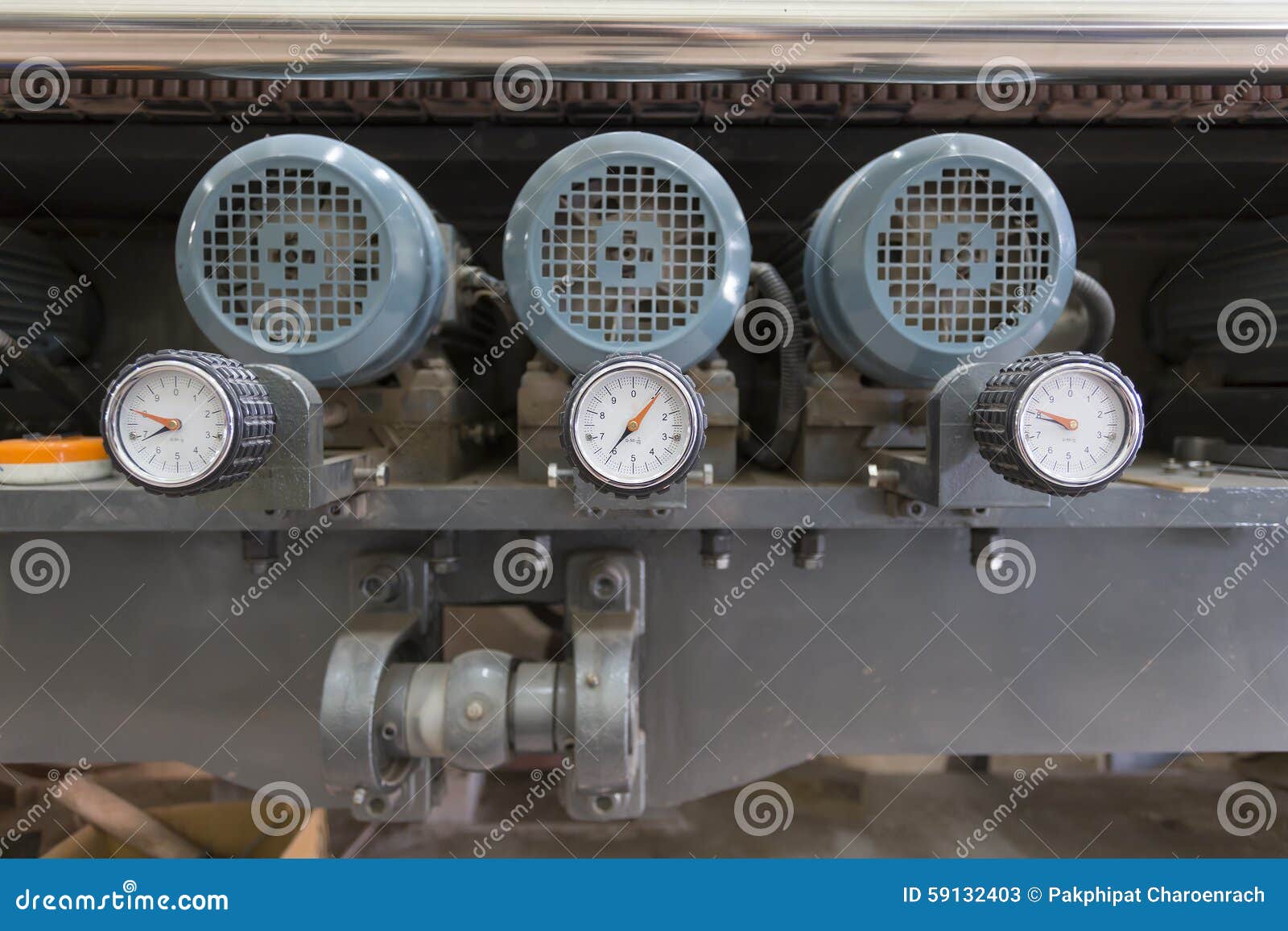Meter Heat in the Heating System. Stock Image - Image of valve ...