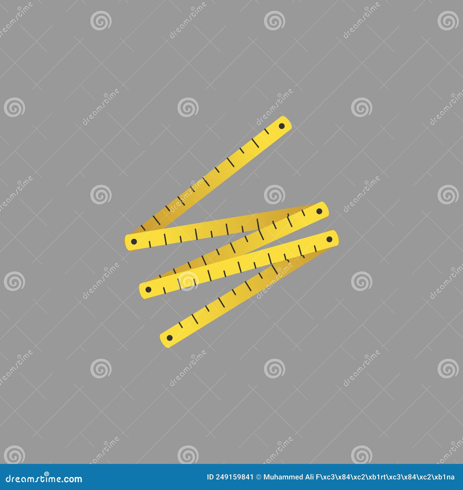 Meter Icon. Construction Concept Cartoon. - Vector Stock Vector ...