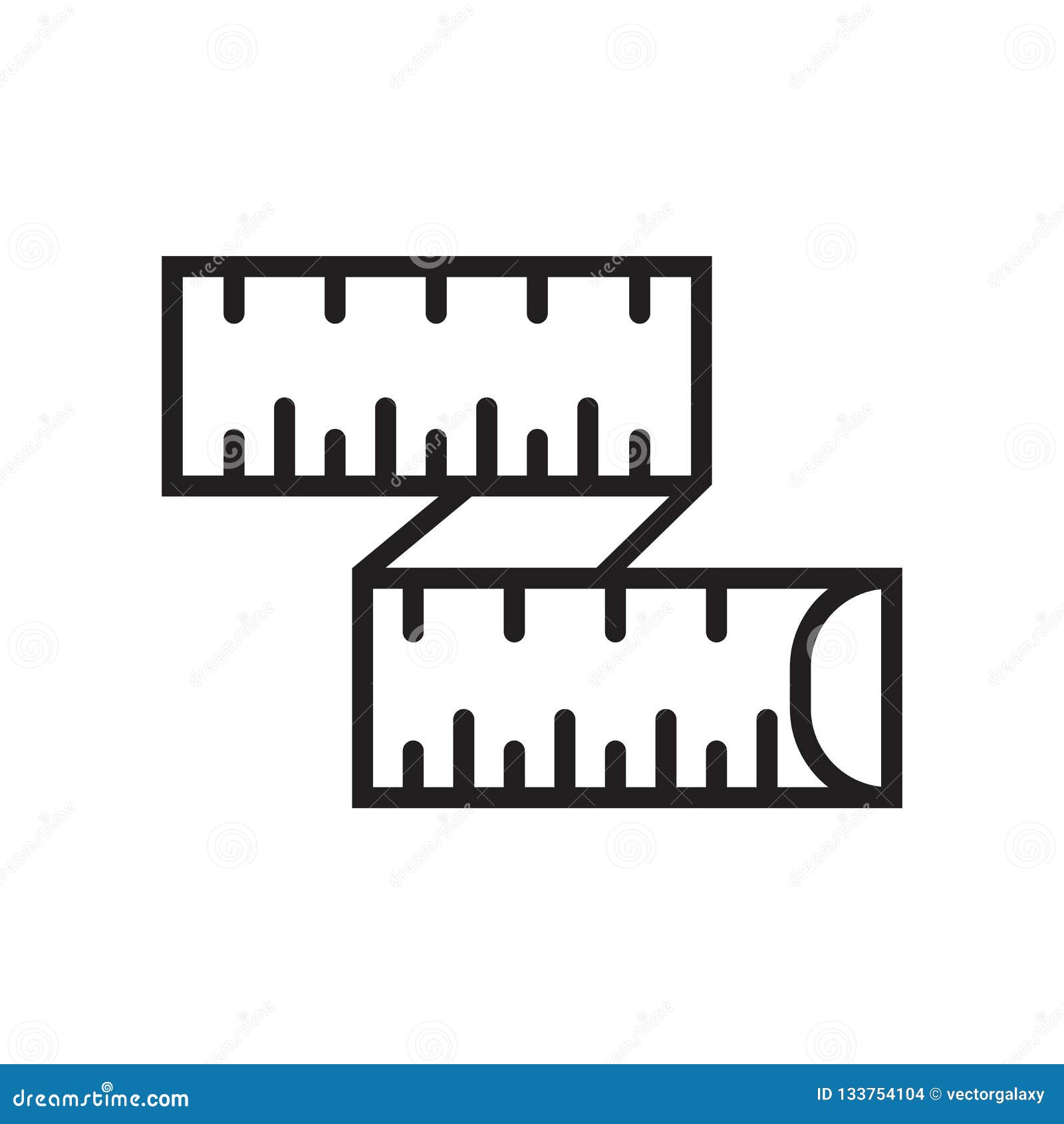 Meter Icon Vector Sign And Symbol Isolated On White Background, Meter ...