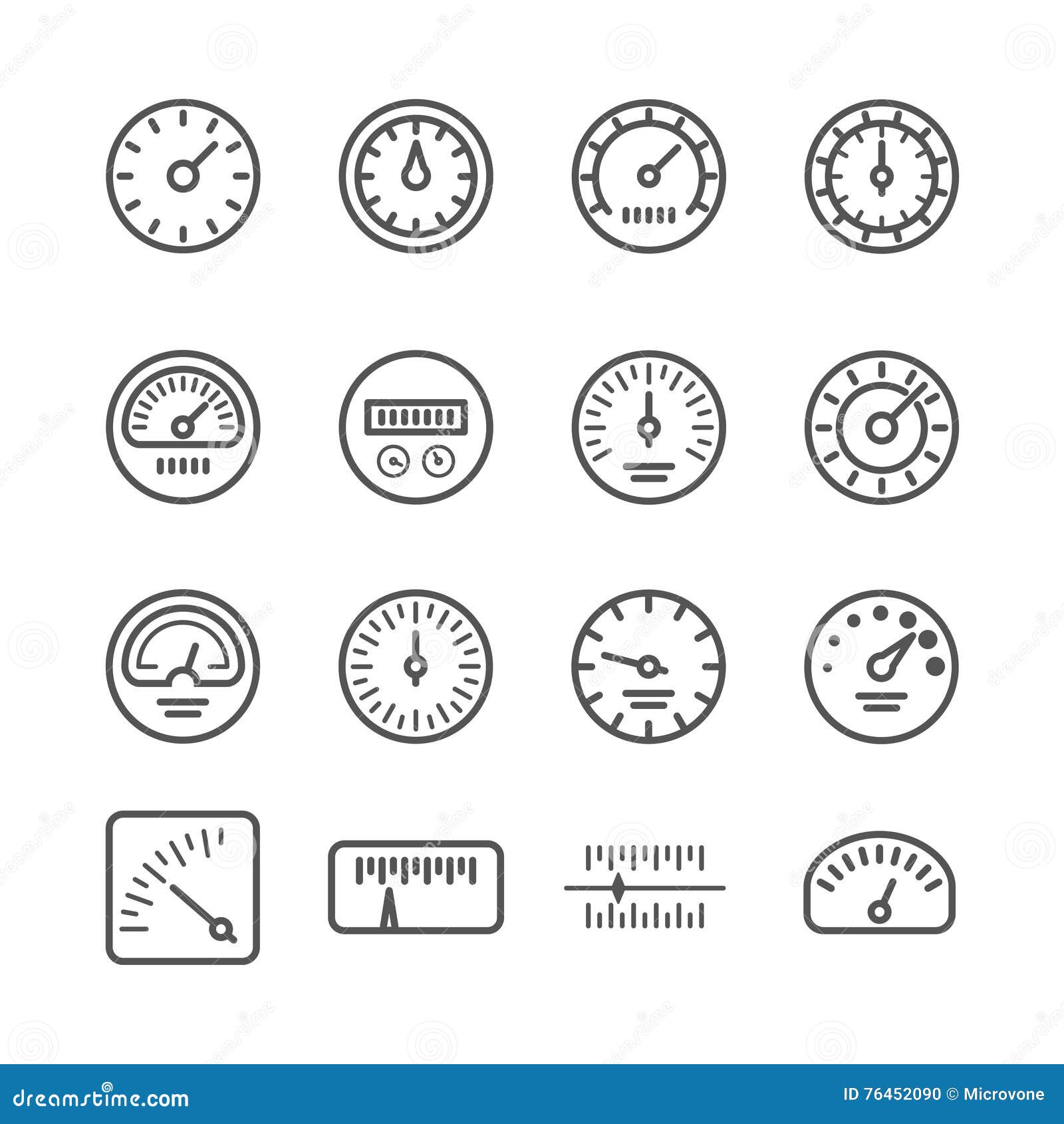 Speed Clock 60 Seconds Flat Icon - Vector Illustration - Isolated On ...