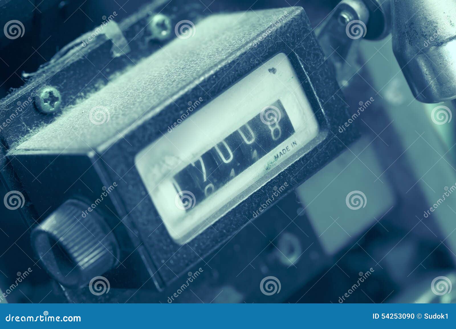 Metering Device As a Fragment of Industrial Machinery Stock Photo ...