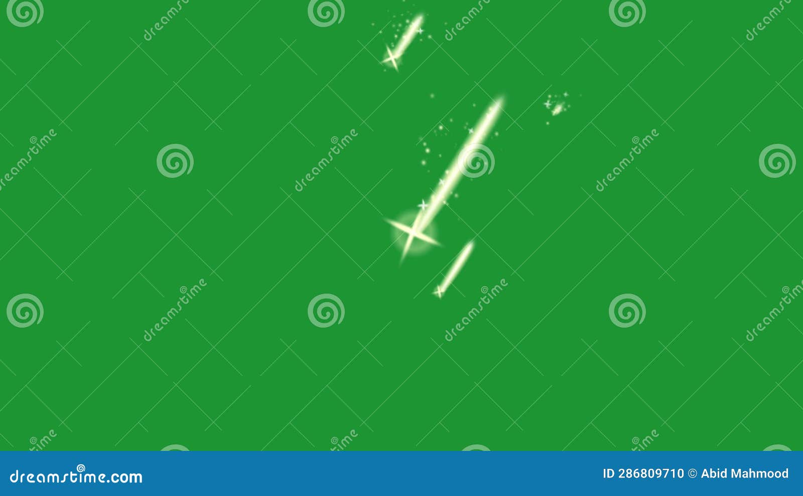 Metero Shower Green Screen Bacground Video Stock Footage - Video of ...