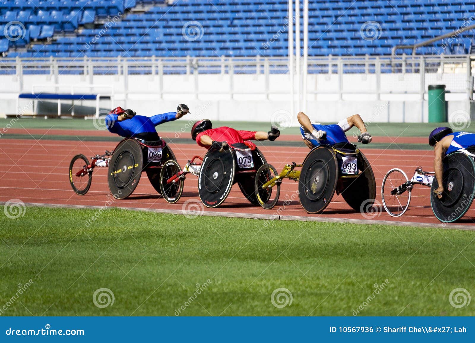 Meters Van Het Ras Van De Rolstoel Van Mensen 1500 Redactionele Foto ...