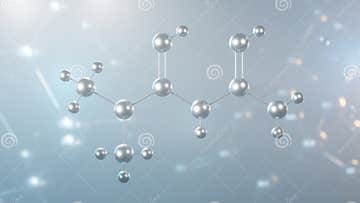 Metformin Molecular Structure, 3d Model Molecule, Biguanides ...