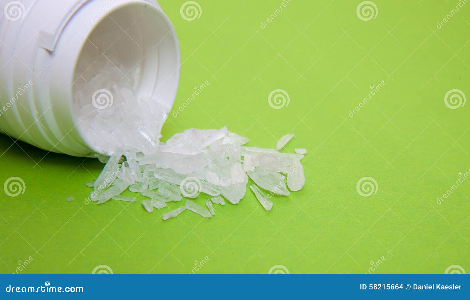 Meth en cristal photo stock. Image du cristallin, habitude - 58215664