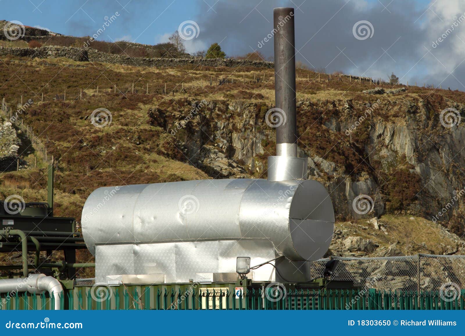 Methane burner. stock photo. Image of metal, exhaust - 18303650