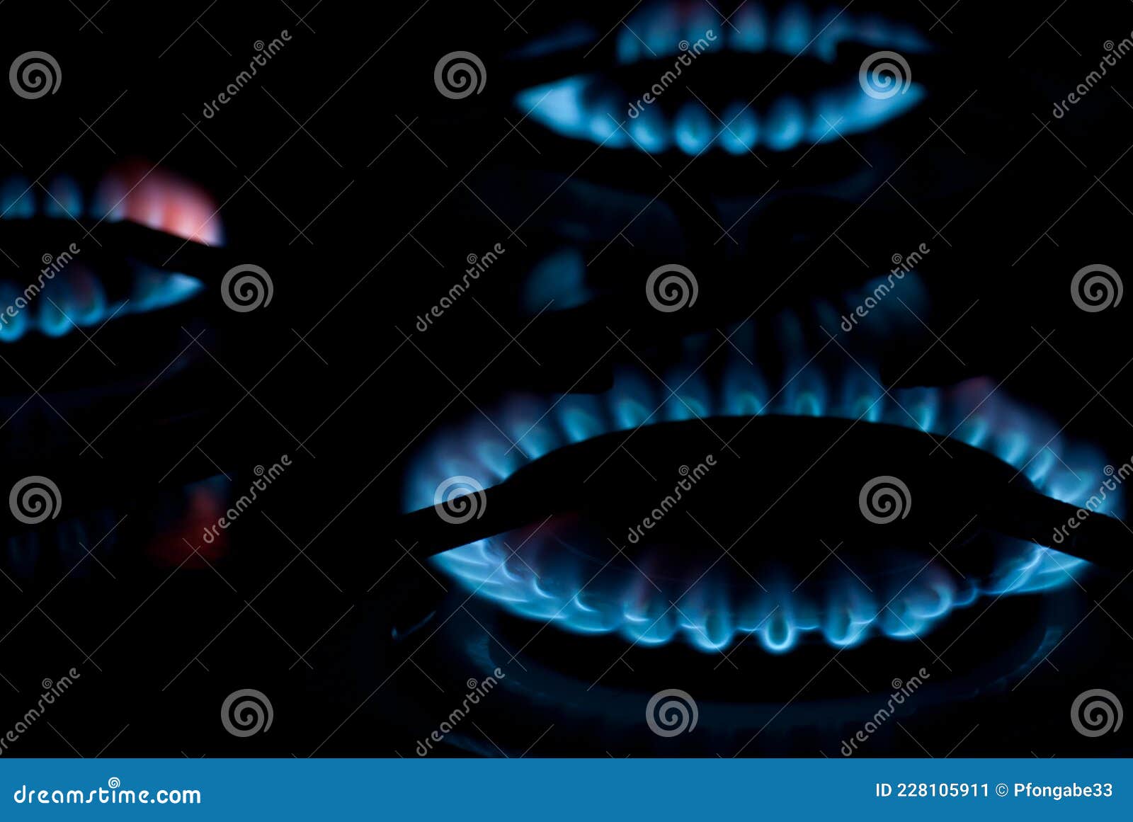 Methane gas burning stock illustration. Illustration of fossil - 228105911