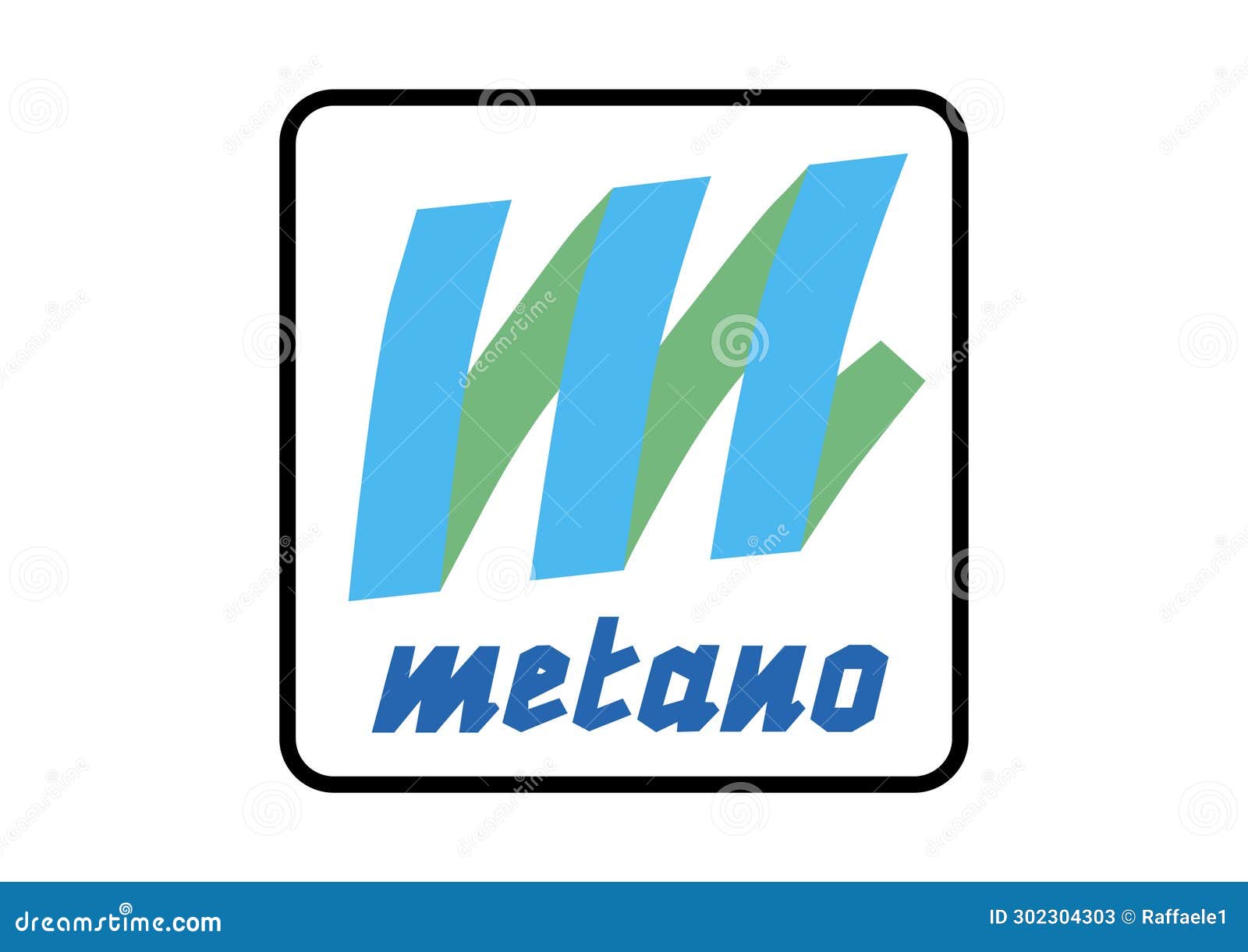 Ch4 Methane Logo Wordmark Template Cartoon Vector | CartoonDealer.com ...