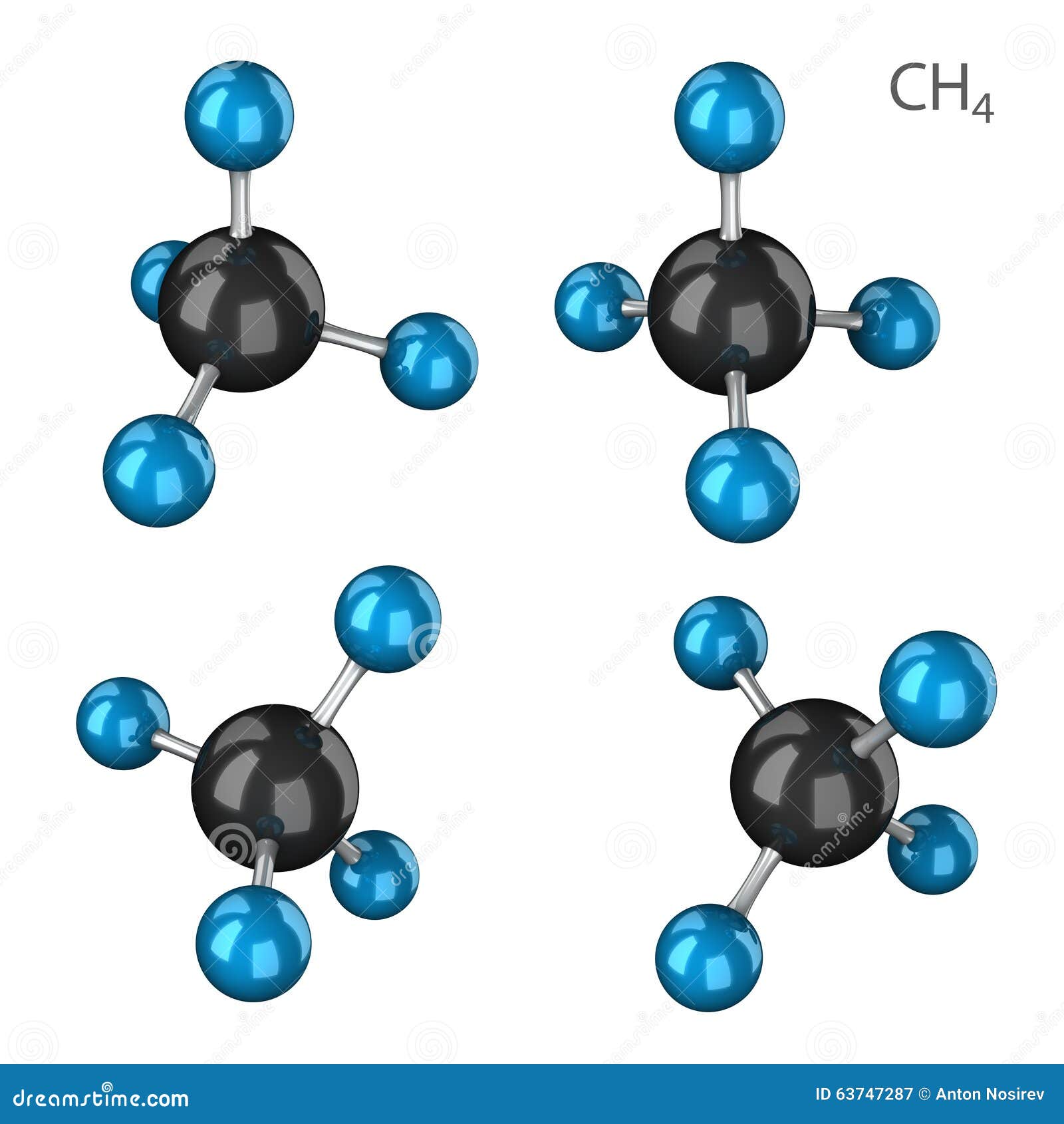 Methane Molecular Shape