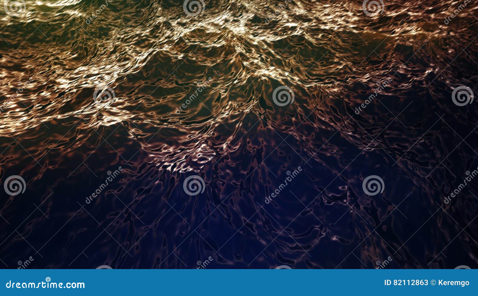 Methane Ocean Surface stock illustration. Illustration of ocean - 82112863