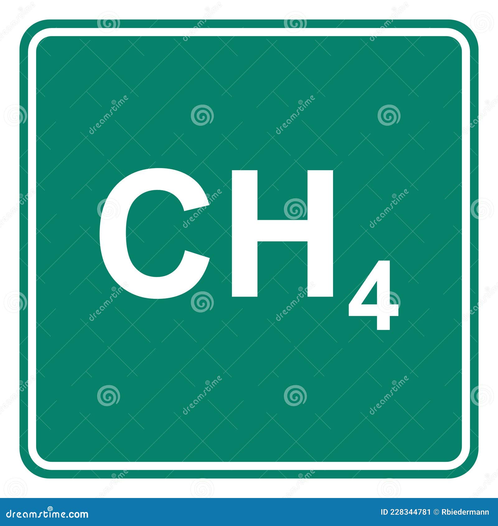 Warning Methane Hazard Symbol Sign, Vector Illustration, Isolate On ...