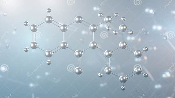 Methaqualone Molecular Structure, 3d Model Molecule, Hypnotic Sedative ...