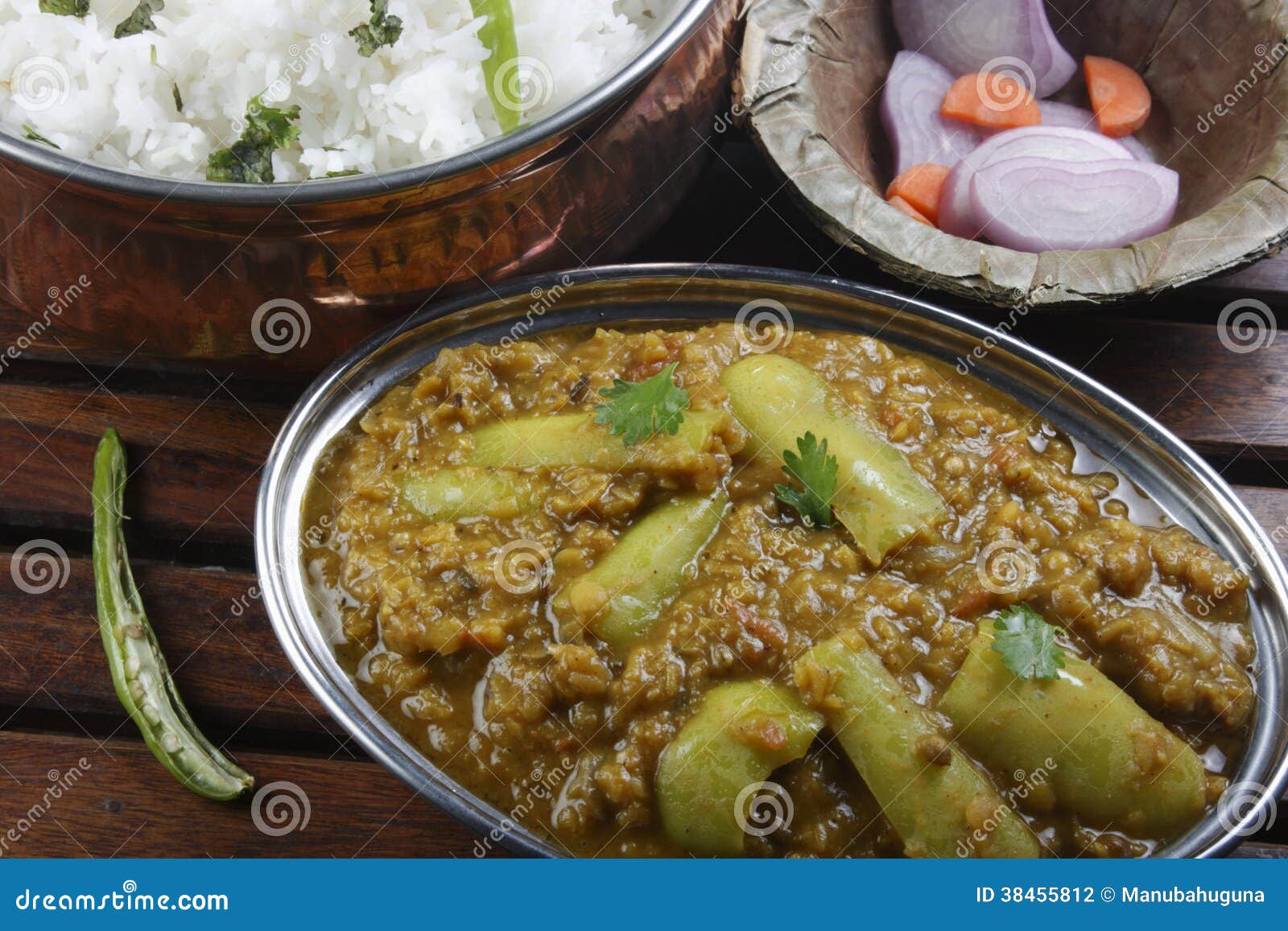 Methi Moong Daal is a Delicacy Dish from North India Stock Photo ...