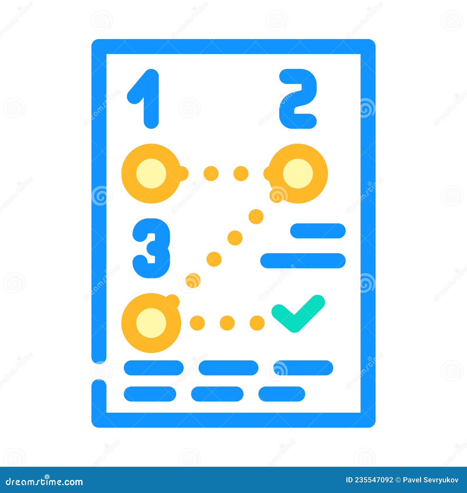 Method Data Science Color Icon Vector Illustration Stock Illustration ...