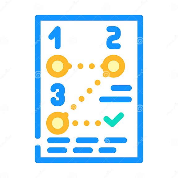 Method Data Science Color Icon Vector Illustration Stock Illustration ...