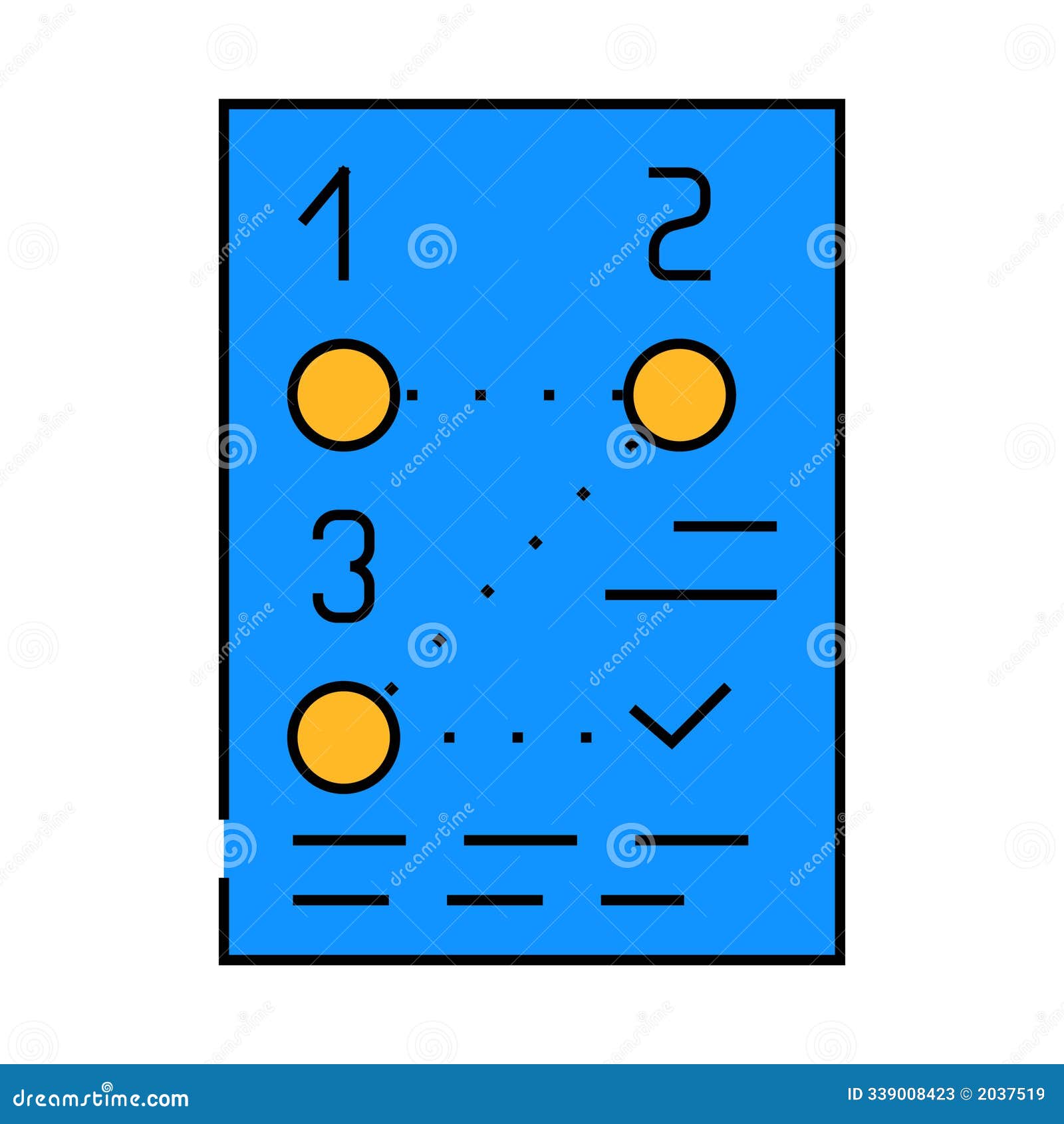 Method Data Science Icon Color Illustration Cartoon Vector ...