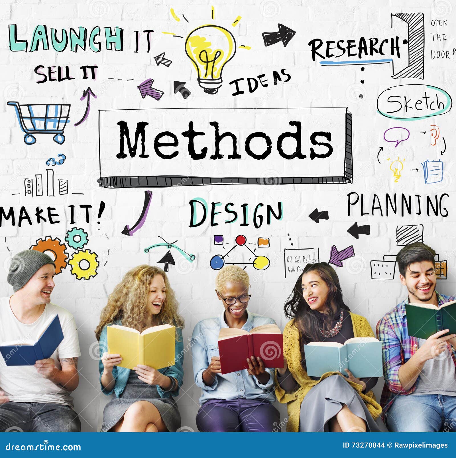 Method Strategy Business Workflow Progress Concept Stock Photo - Image ...