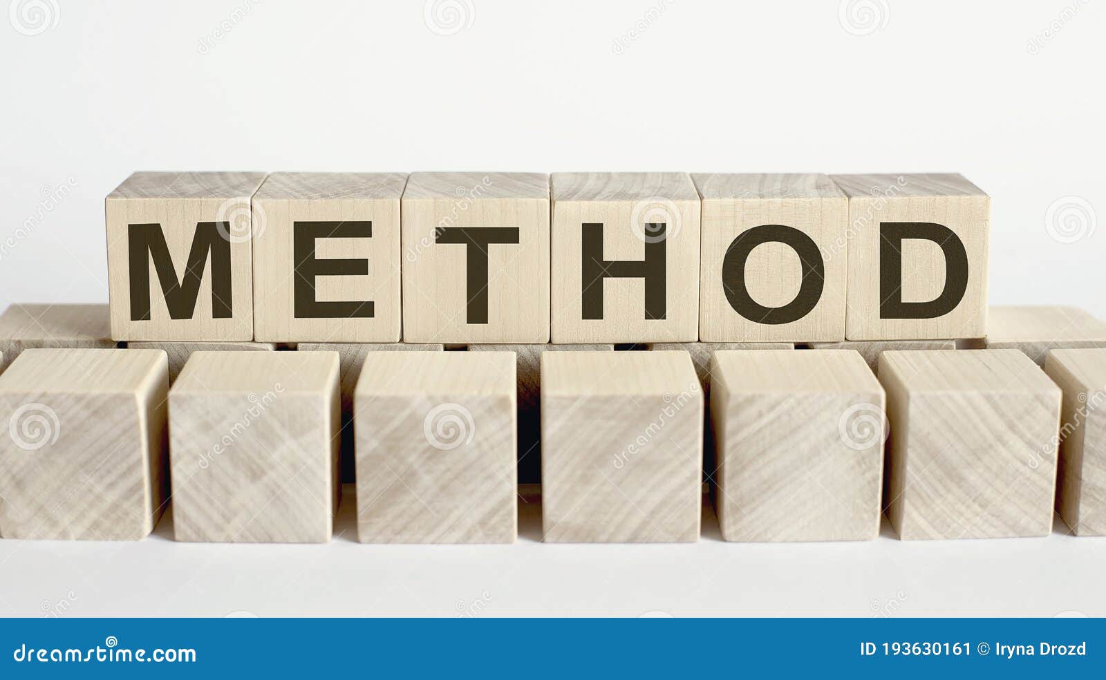 METHOD Word from Wooden Blocks on the Desk, Search Engine Optimization ...