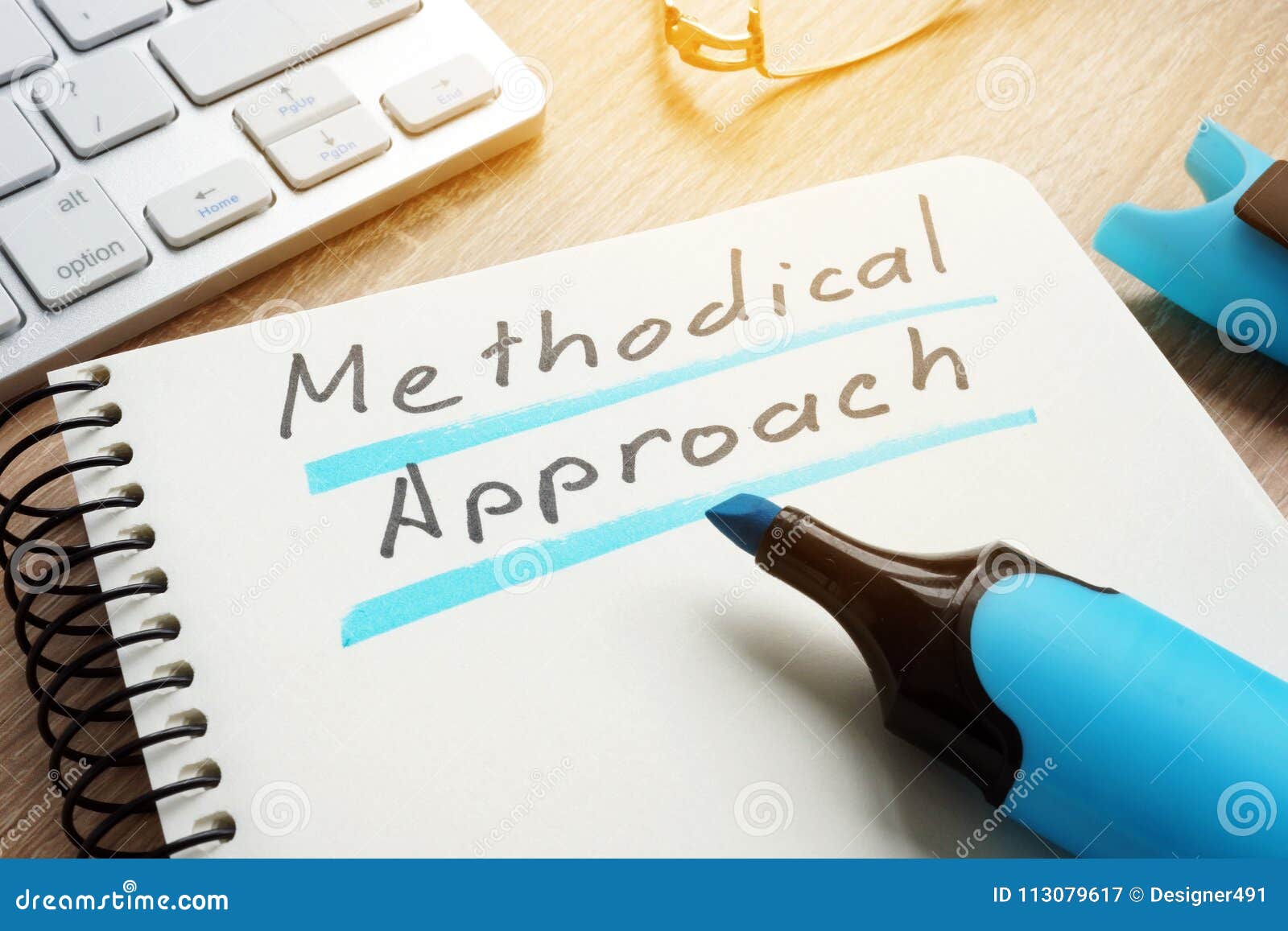 Methodical Approach Written On A Page Of The Note. Royalty-Free Stock ...