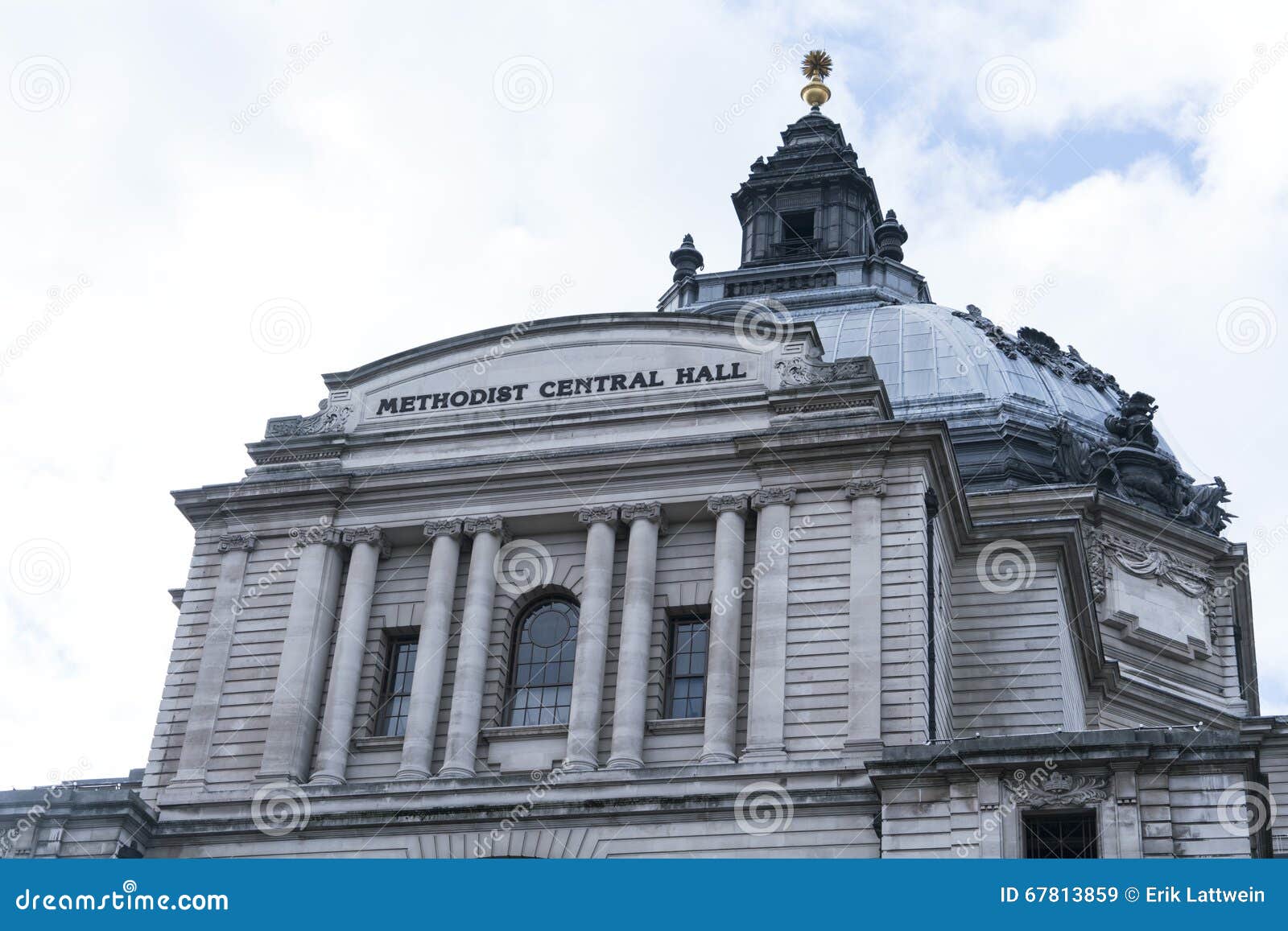 Methodist Central Hall London Stock Image - Image of british, england ...