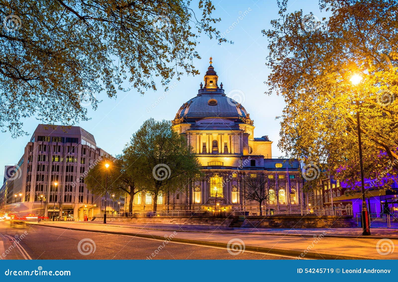 Methodist Central Hall, Westminster - London Stock Image - Image of ...