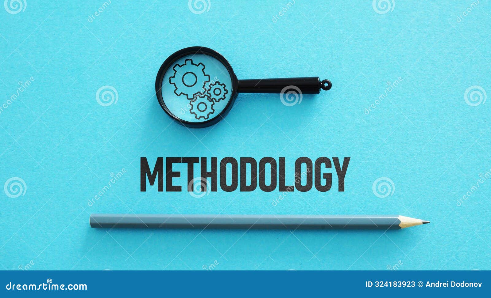 Methodology Concept and Scientific Research Stock Image - Image of ...