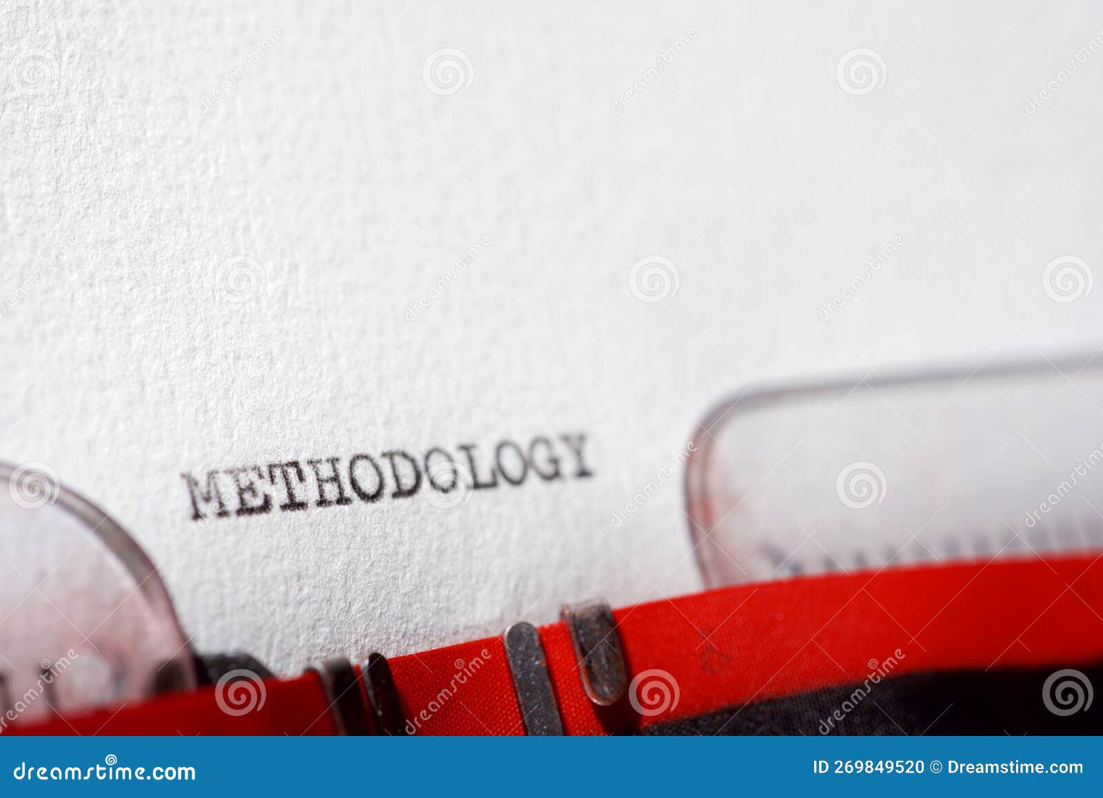 Methodology concept view stock photo. Image of concept - 269849520